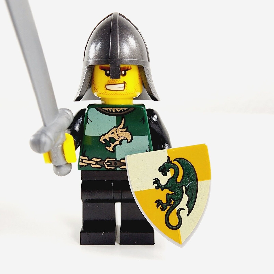 Lego MINIFIGURE Vintage Knight Kingdoms - Dragon Knight Quarters ...
