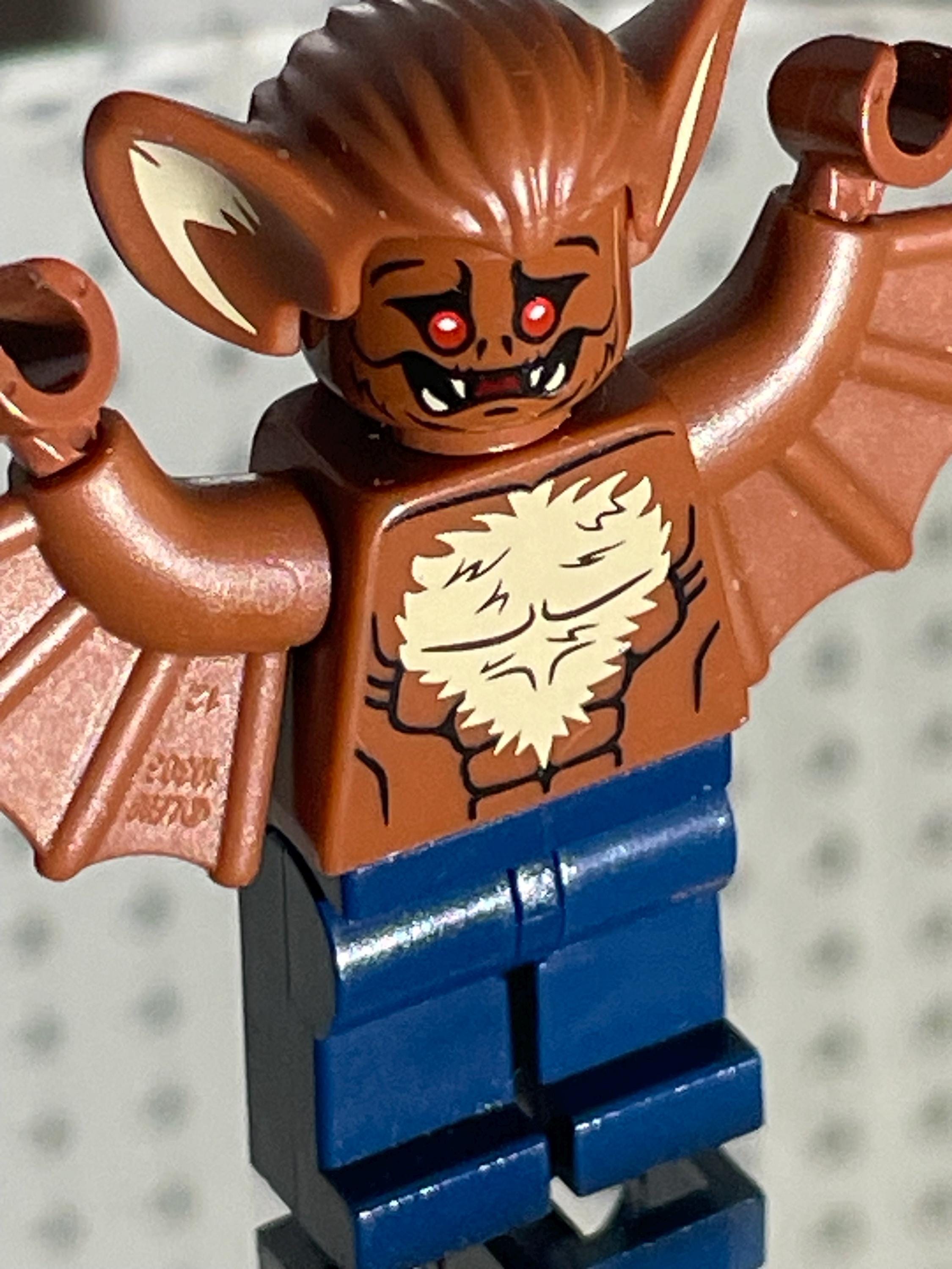 Lego Man Bat Minifigure