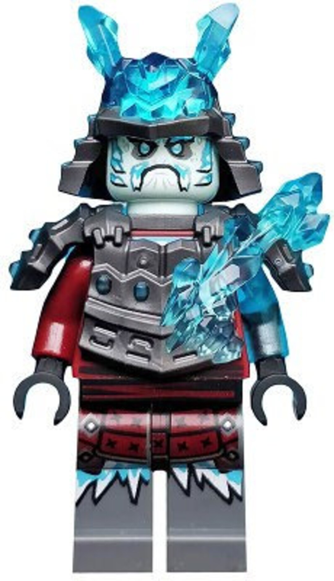 Lego MINIFIGURE Ninjago Blizzard Samurai Holloween Forzen Undead ...