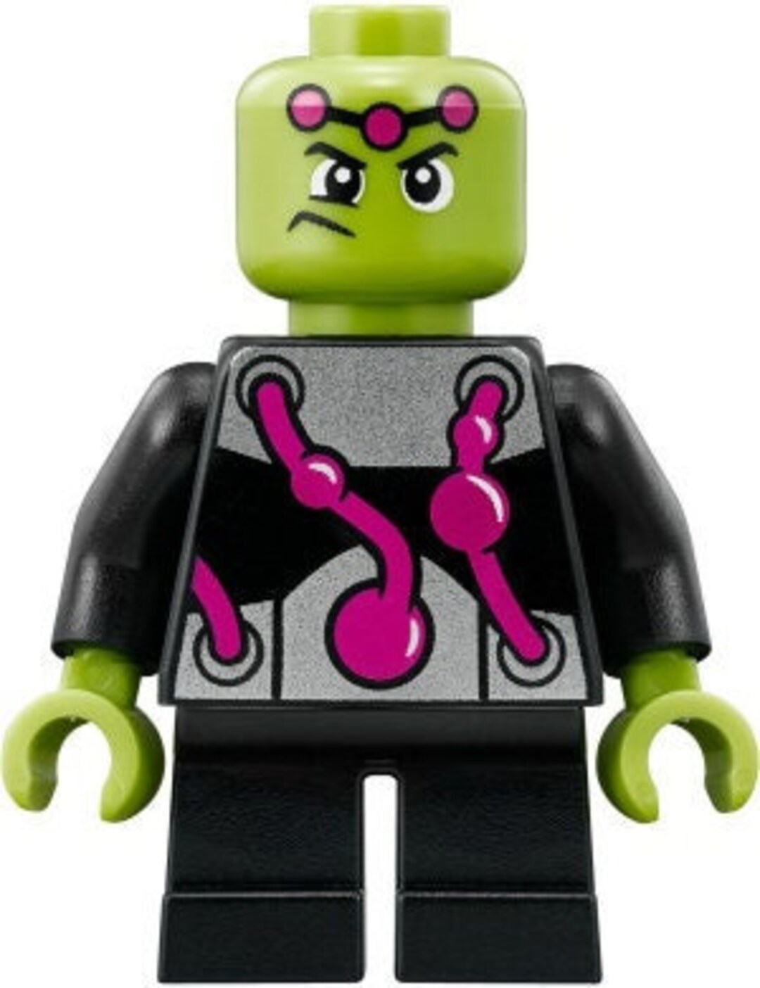 Lego MINIFIGURE Super Villian Brainiac - Short Legs - Etsy