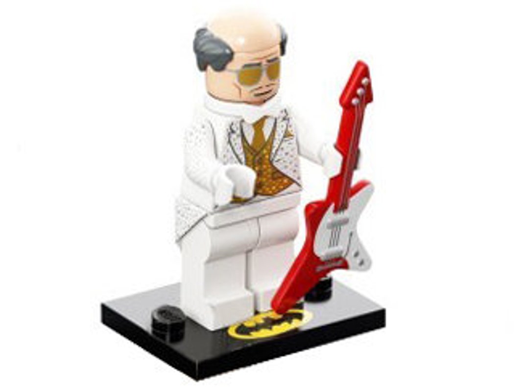 Lego MINIFIGURE Disco Alfred Pennyworth, the LEGO Batman Movie, Series ...