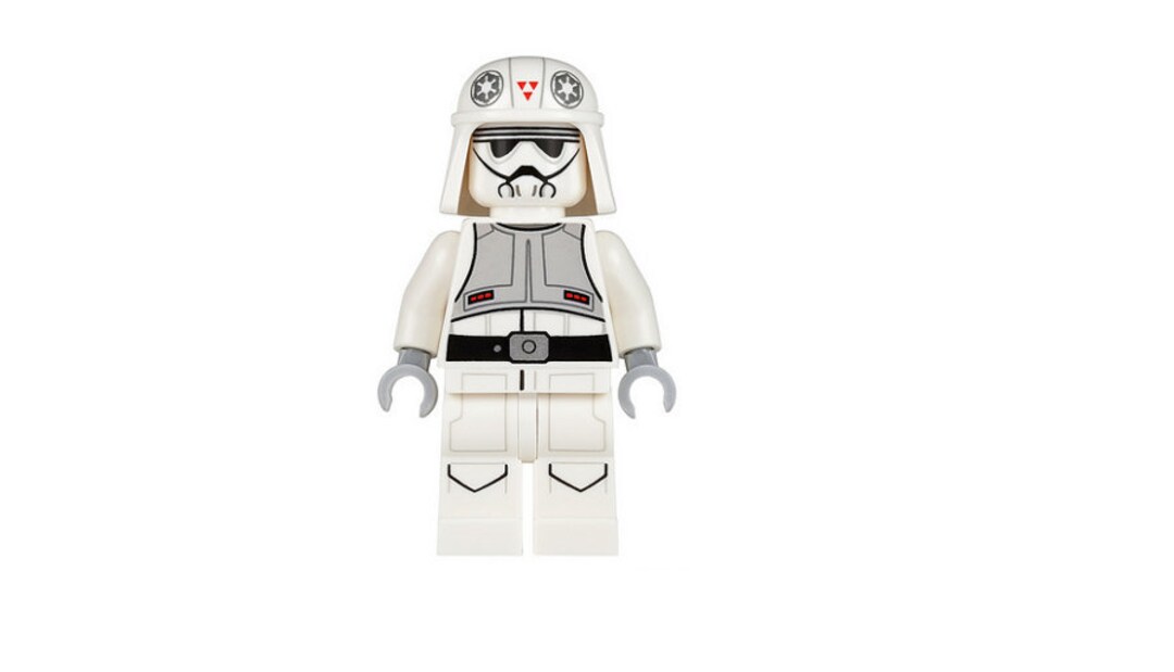 Lego Star Wars MINIFIGURE AT-DP Pilot Imperial Combat Driver - White ...