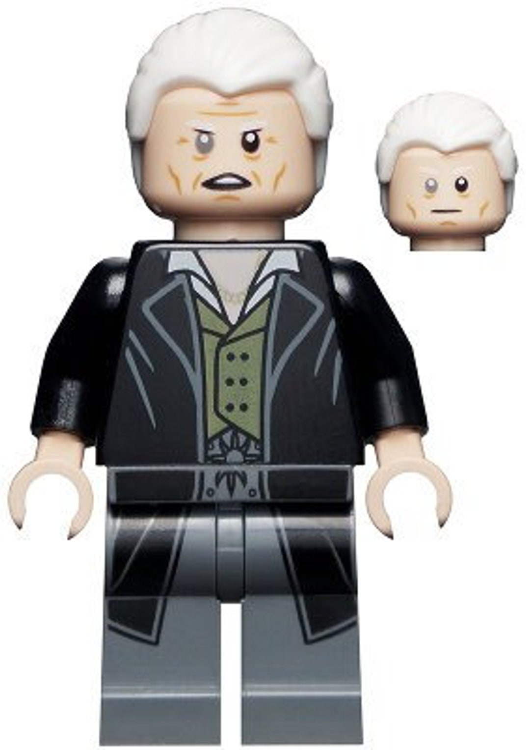 Lego MINIFIGURE Harry Potter - Gellert Grindelwald Coat With Lapels ...