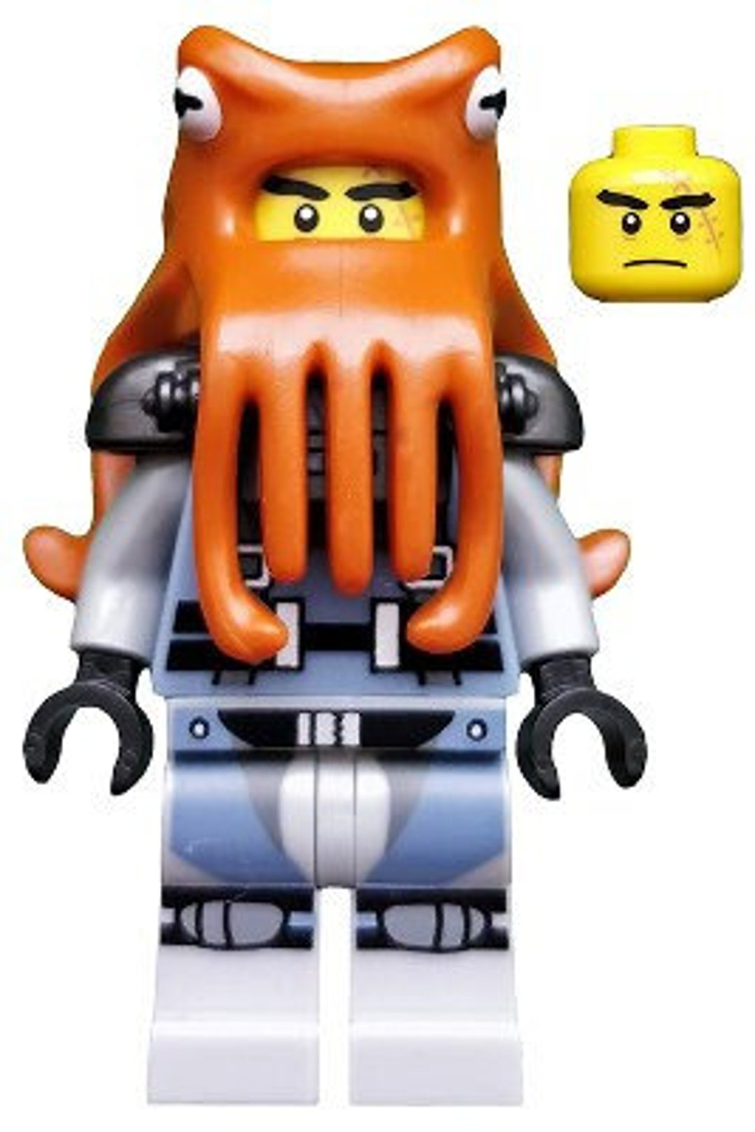 Lego MINIFIGURE Ninjago Shark Army Octopus, the LEGO Ninjago Movie - Etsy