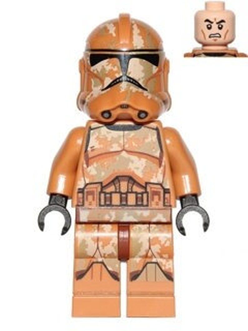 Lego Star Wars MINIFIGURE Geonosis Clone Trooper /w Blaster - Etsy