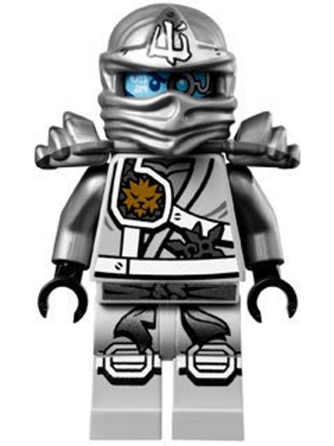 Lego MINIFIGURE Ninjago Zane (jungle Robe) - Tournament of Elements - Etsy