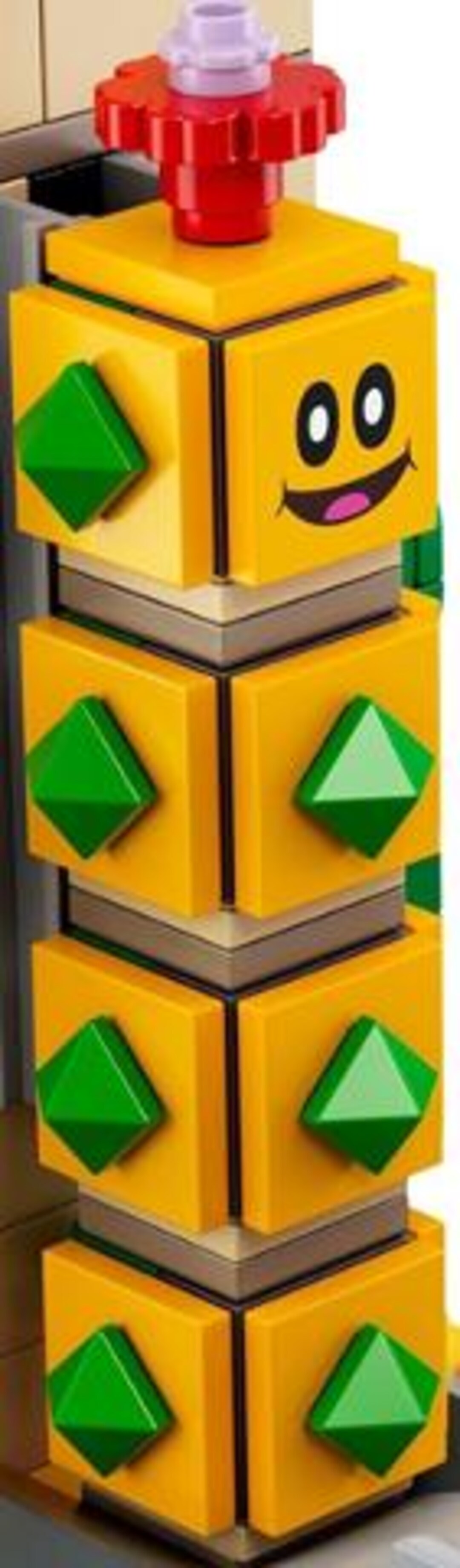 Lego Minifigure, Super Mario Monster Pokey - Etsy