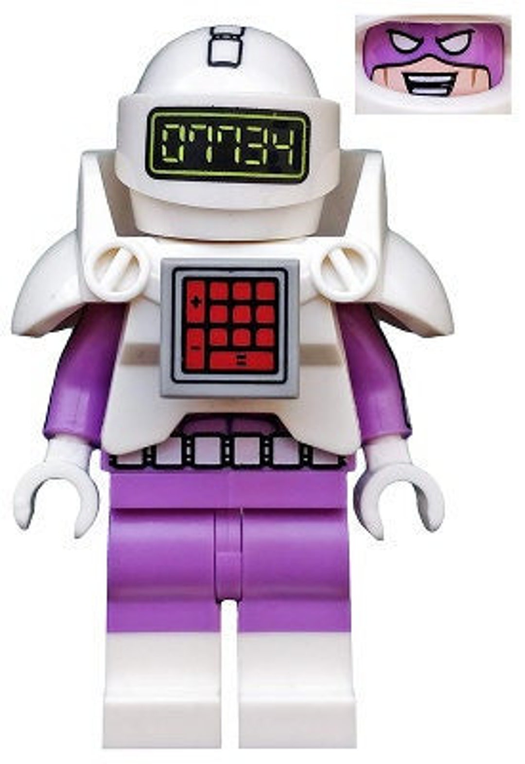 Lego MINIFIGURE Arch Villain Calculator Math Man - Etsy