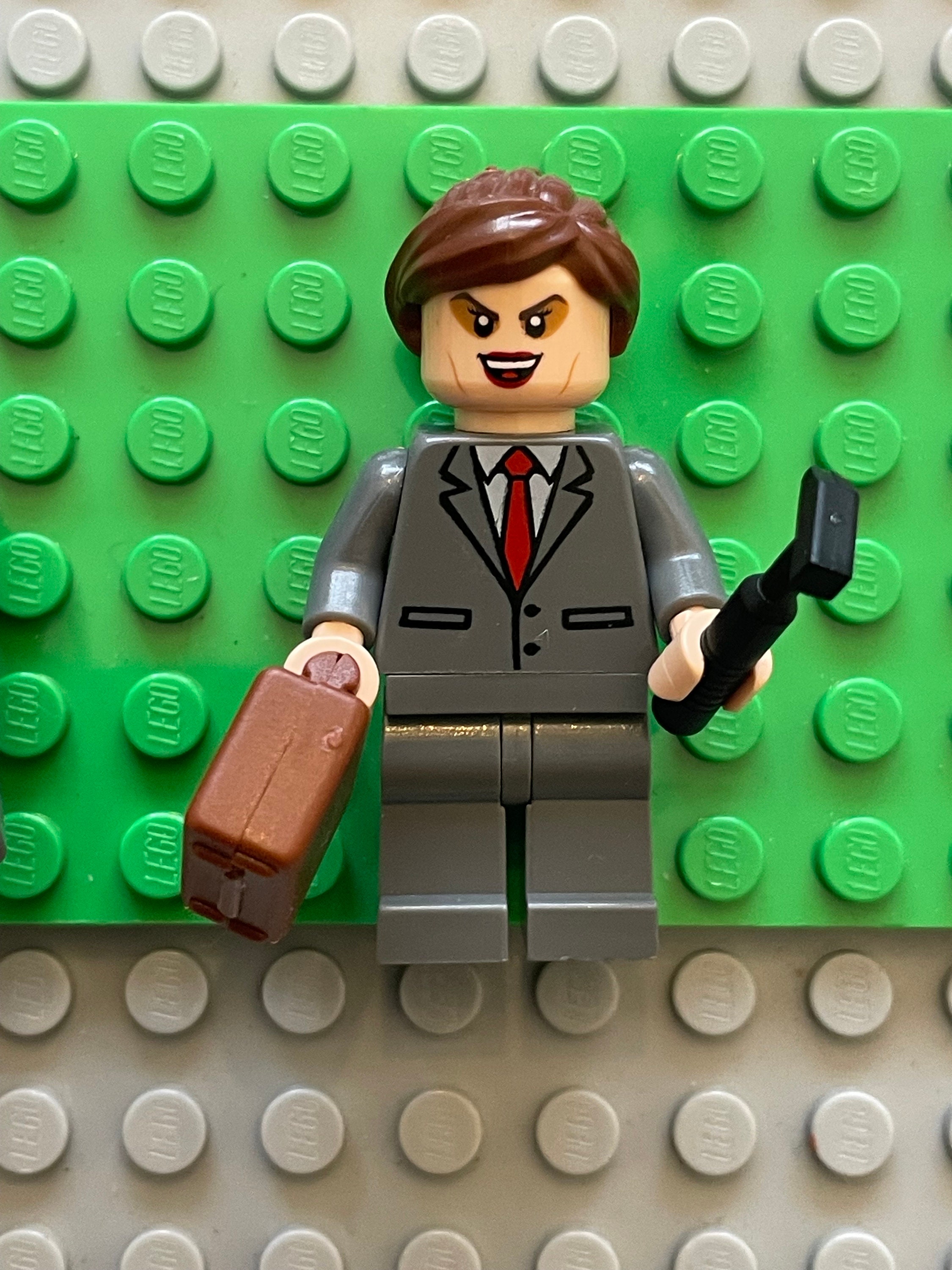 Vintage Lego MINIFIGURE Two Happy Mind Altering Agents, Psychopaths ...