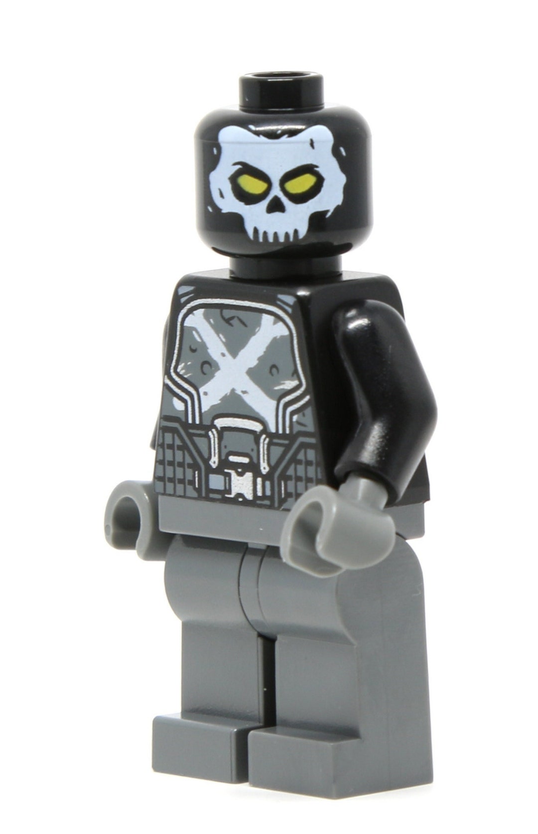 Lego MINIFIGURE Brock Rumlow HYDRA Villain Crossbones - Etsy