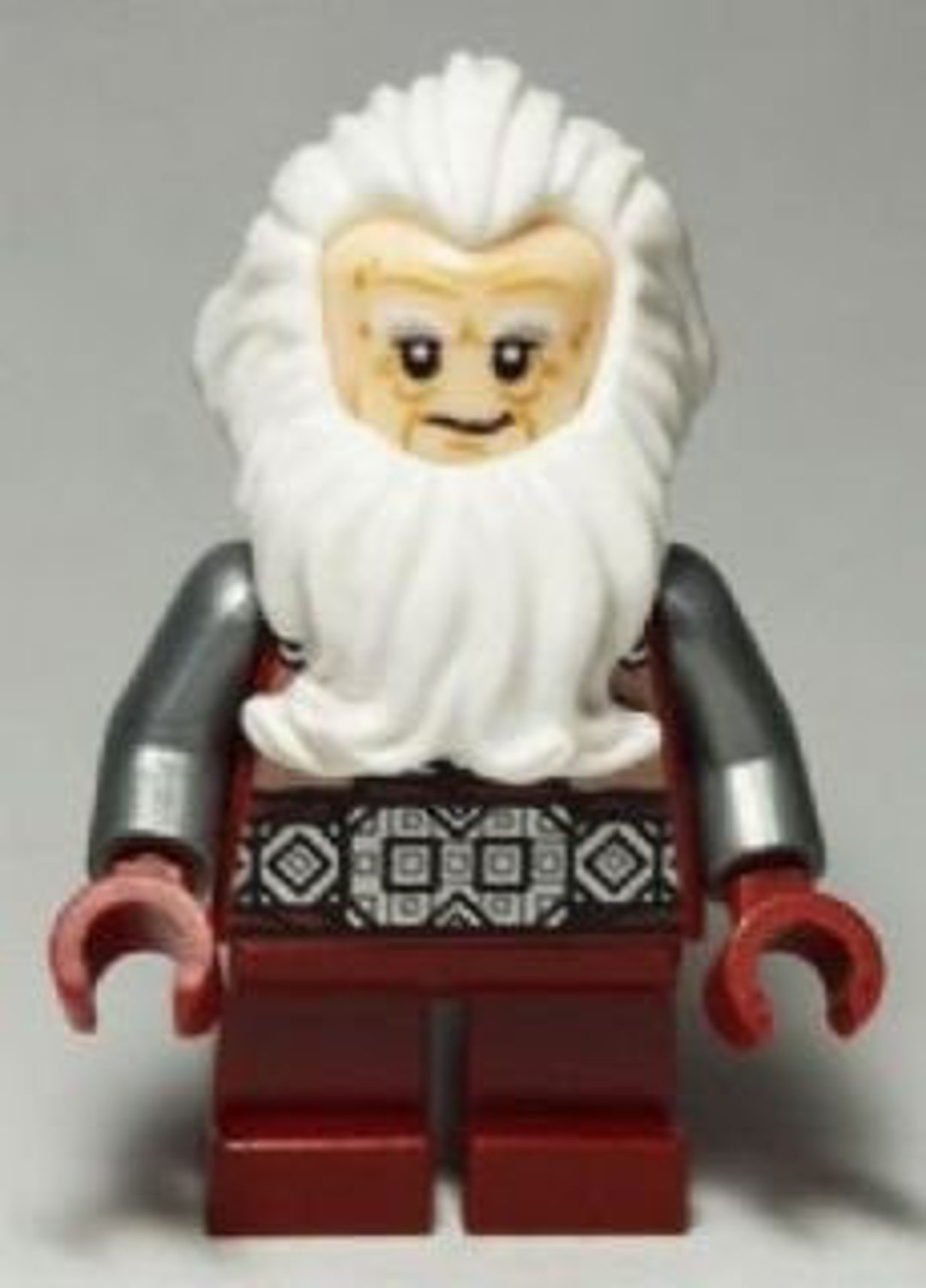 Lego MINIFIGURE Lord of the Rings - Balin the Dwarf - No Cape - Etsy