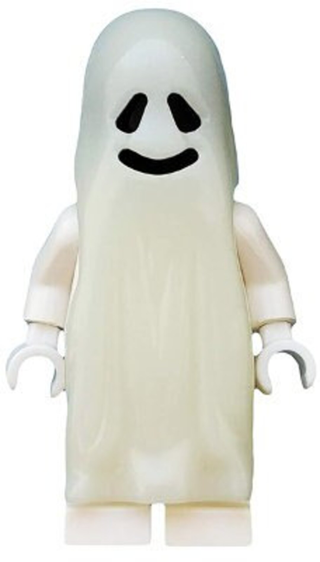 Lego MINIFIGURE Halloween Monster Glow-in-the-dark Ghost With White ...