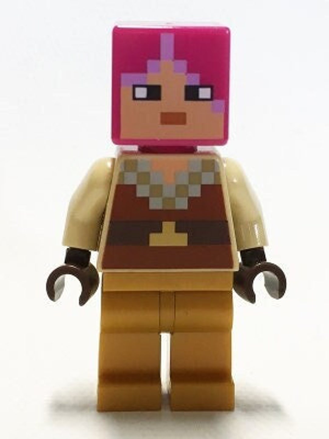 Lego MINIFIGURE Minecraft Huntress - Etsy