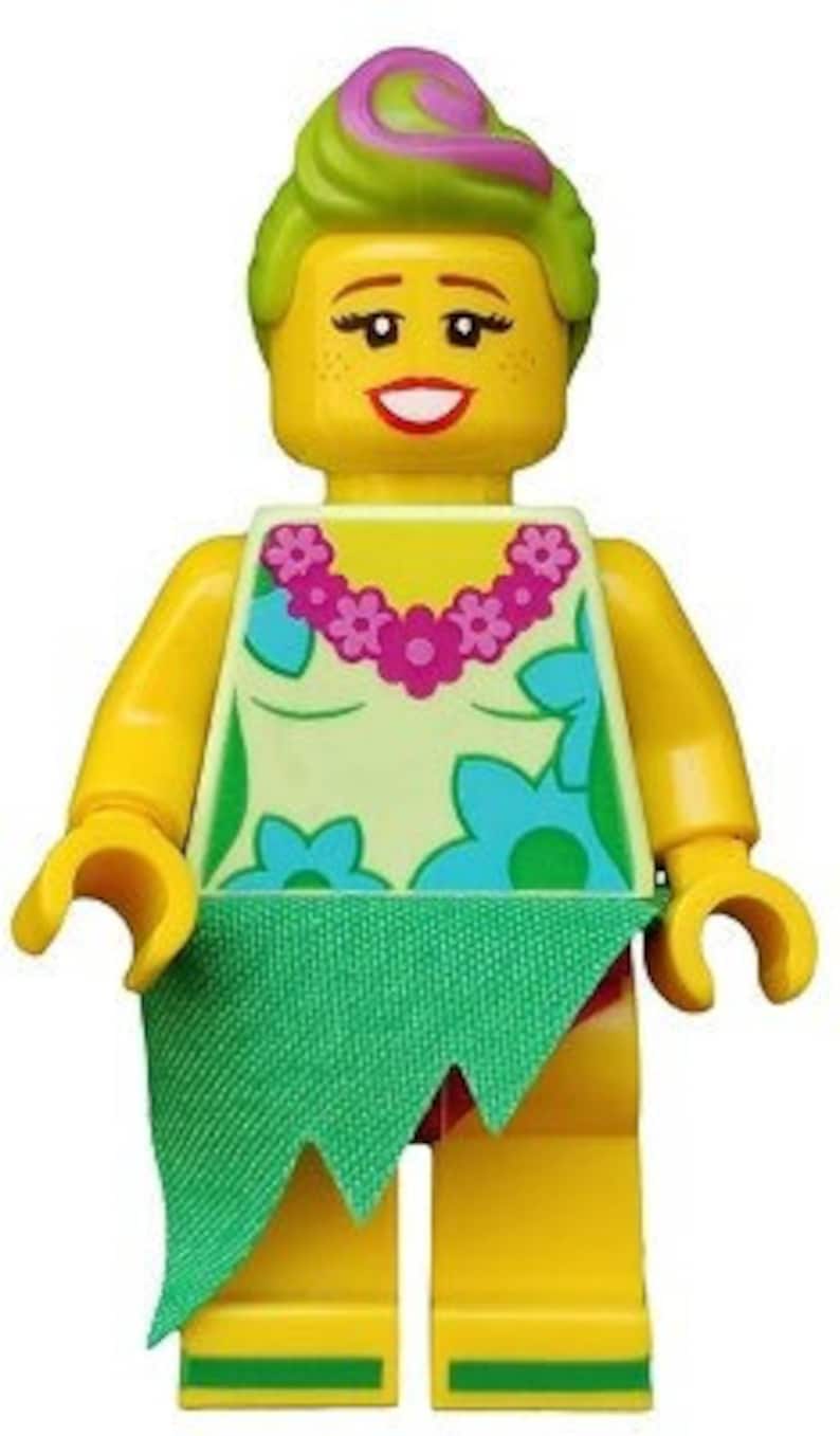 Lego MINIFIGURE Honolulu Hawaiian Female Girl Hula Lula Dancer - Etsy
