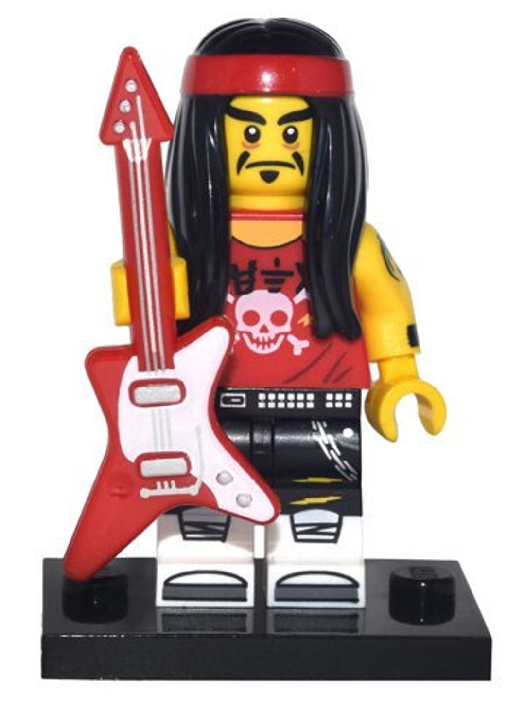 Lego MINIFIGURE Weed Man Gong & Guitar Rocker, the LEGO Ninjago Movie ...
