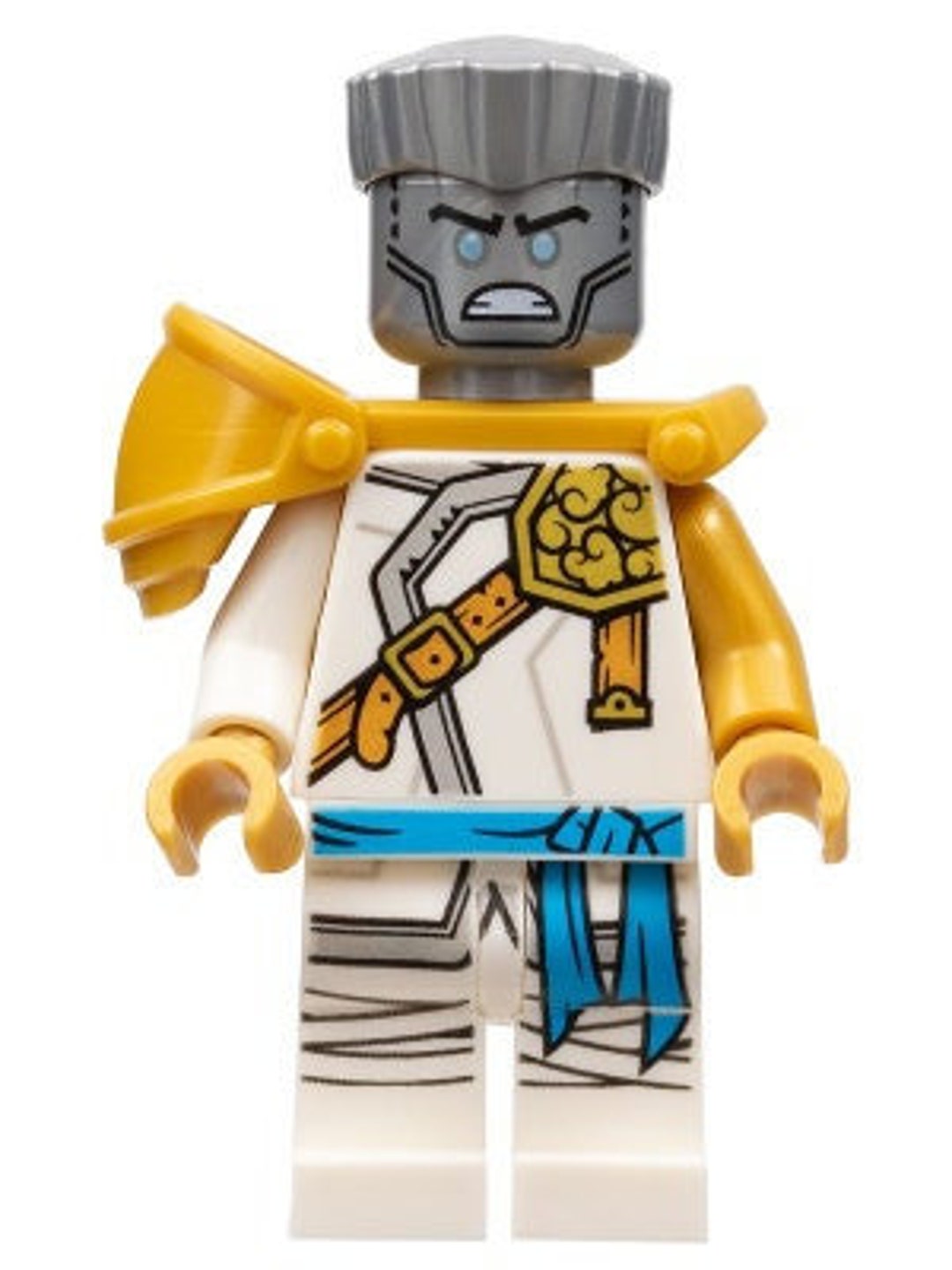 Lego MINIFIGURE Ninjago Zane Hero - Hair - Etsy