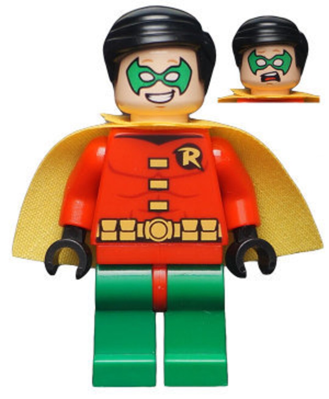Lego MINIFIGURE Classic Robin Very Short Cape - Etsy