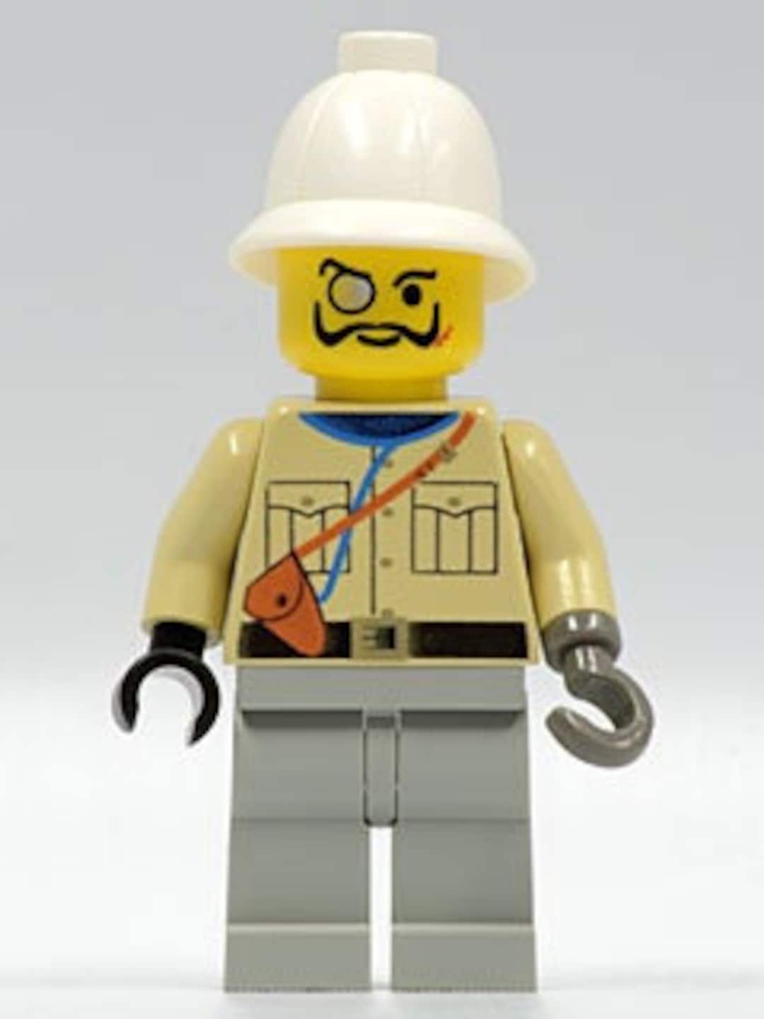 Lego MINIFIGURE Baron Von Barron With Pith Helmet - Etsy