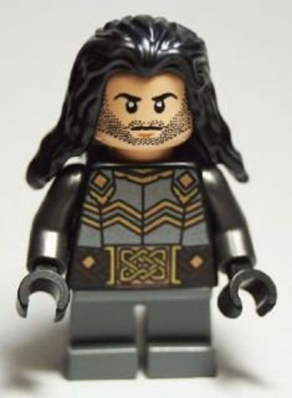 Lego MINIFIGURE Hobbit Lord of the Rings Kili the Dwarf | Etsy