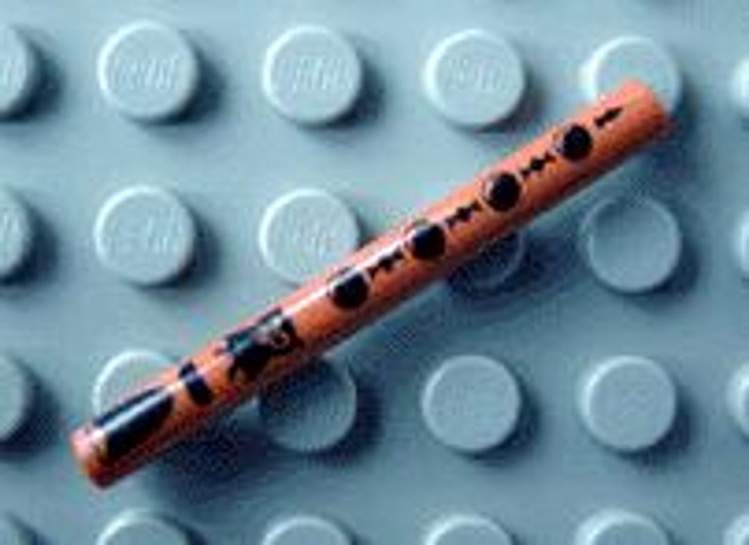 Lego Forbidden Corridor Minifigure, Bar 4L Wand With Black Extended ...