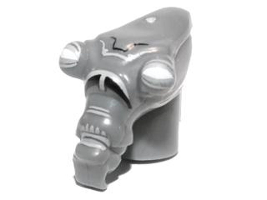 Lego Alien Minifigure, Head, Modified SW Geonosian With Gray Eyes Pattern - Etsy