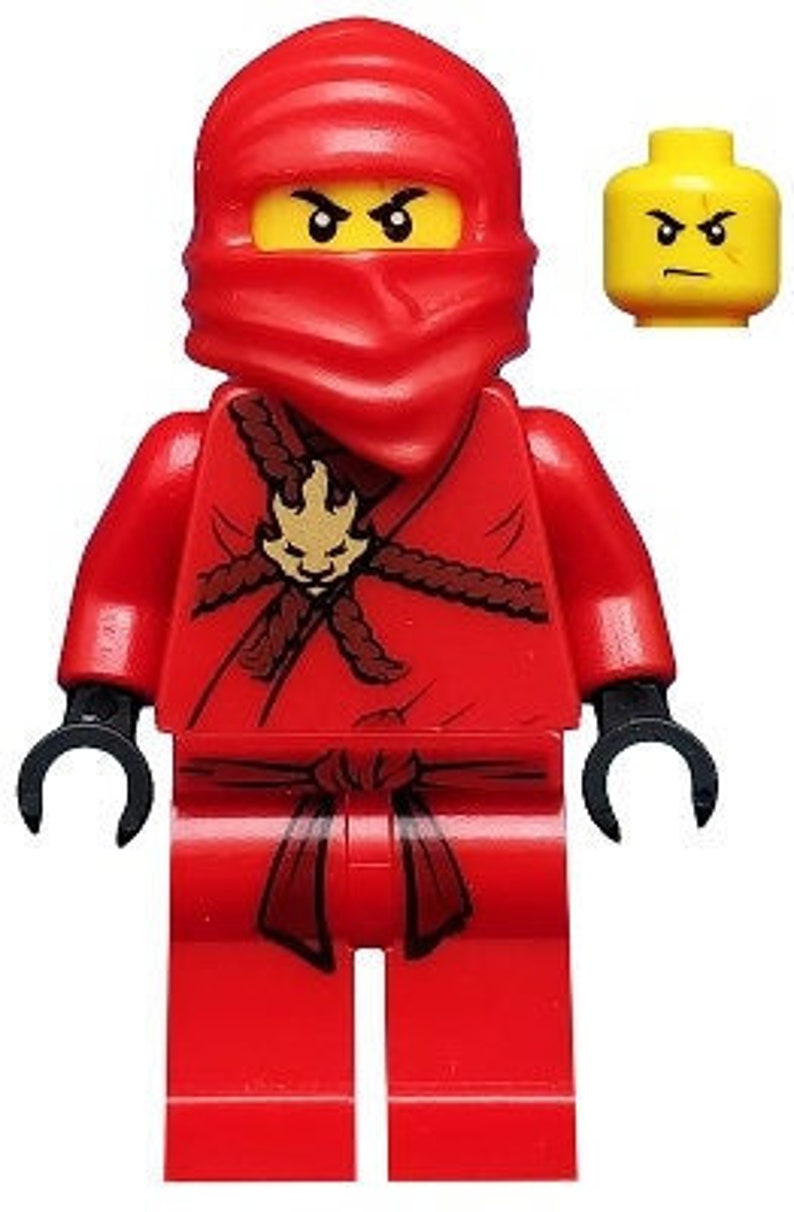 Lego MINIFIGURE Ninjago Classic Kai | Etsy