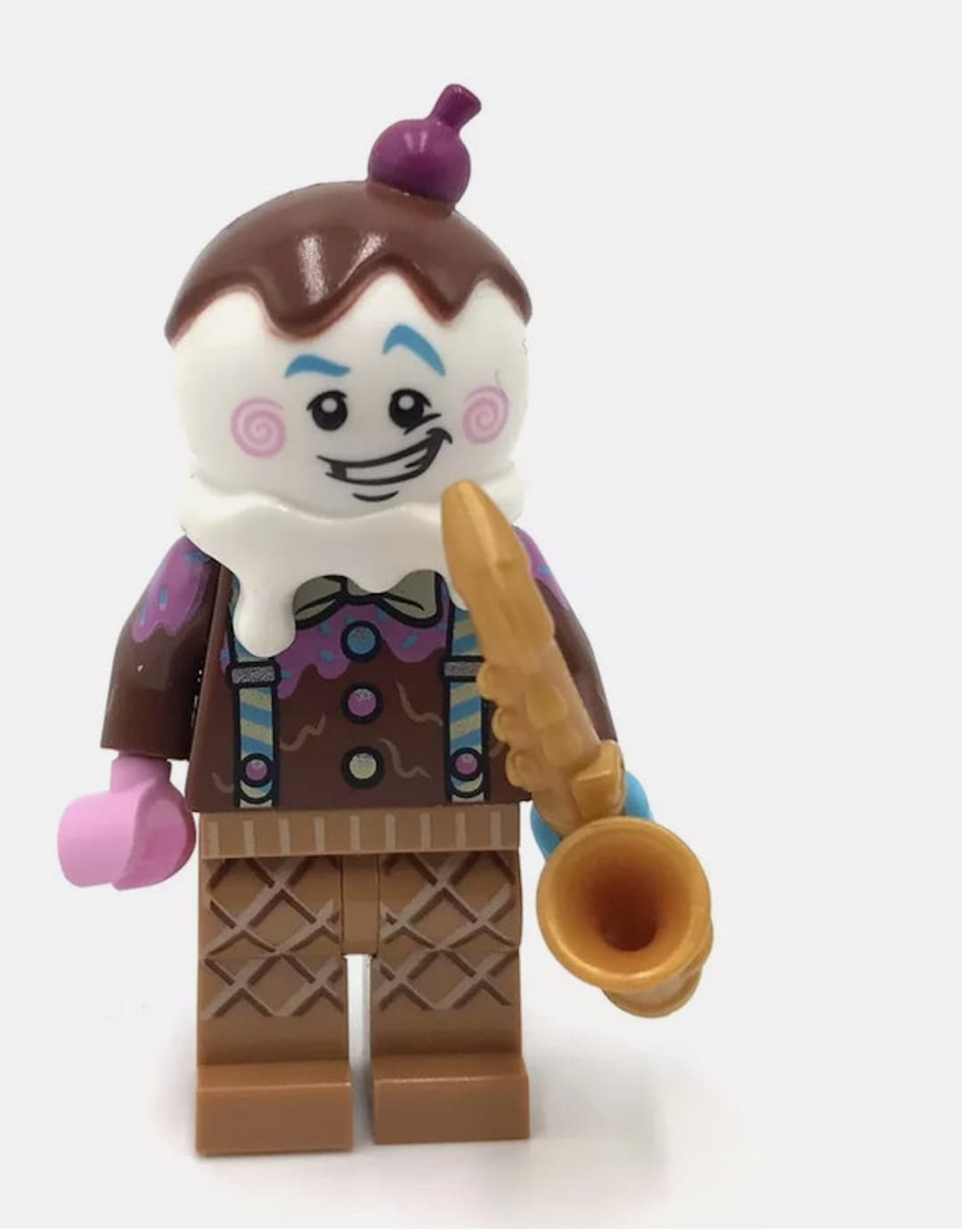 Lego MINIFIGURE Halloween Ice Cream Saxophonist Monster /w Saxophon - Etsy