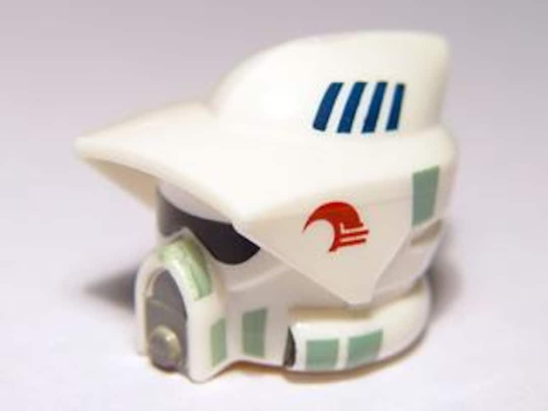 Lego Minifigure, Headgear Helmet SW ARF Trooper With Lightning Squadron ...