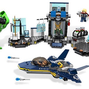 LEGO Hulk's Helicarrier Breakout 6868 Retired New & Original Packaging ...