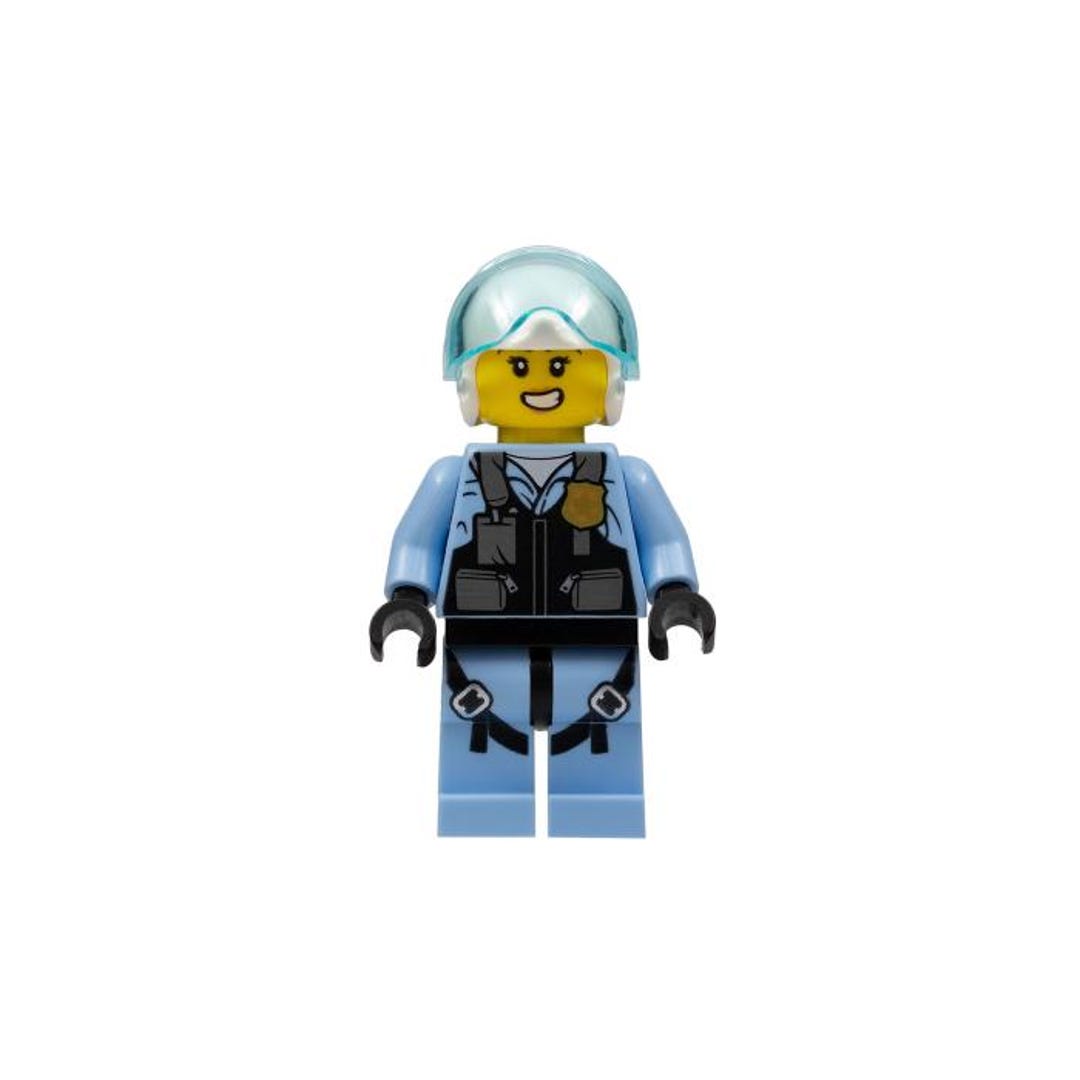 Lego MINIFIGURE Police Officer - Rooky Partnur, Jet Pilot - Etsy