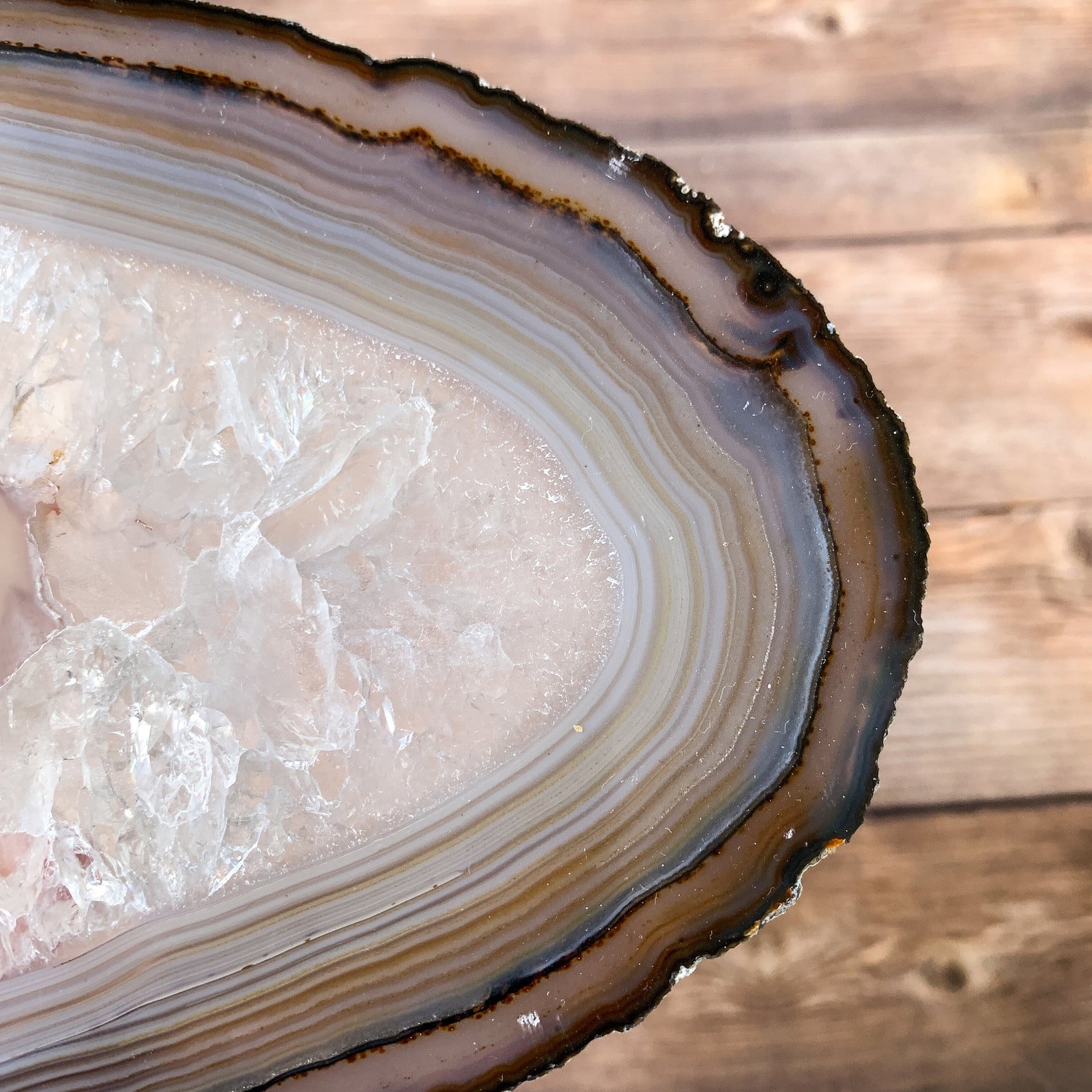Extra Large Natural Agate Geode Slice Mineral Specimen Rocks | Etsy