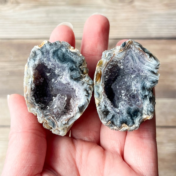 Split Geode Halves - Etsy