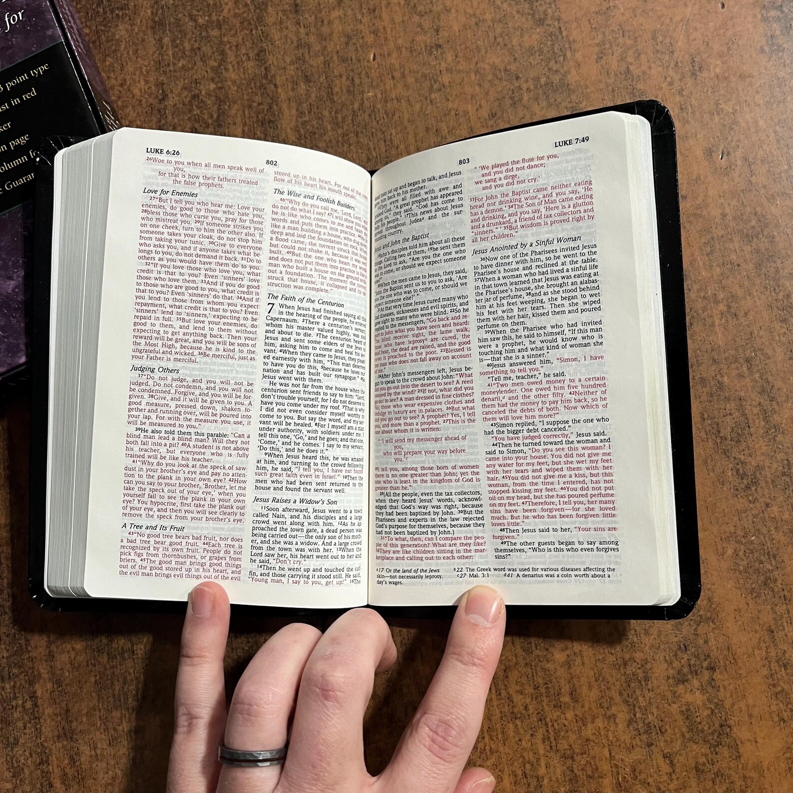 NIV 1984 Compact Thinline Bible - Black Bonded Leather -out of Print ...