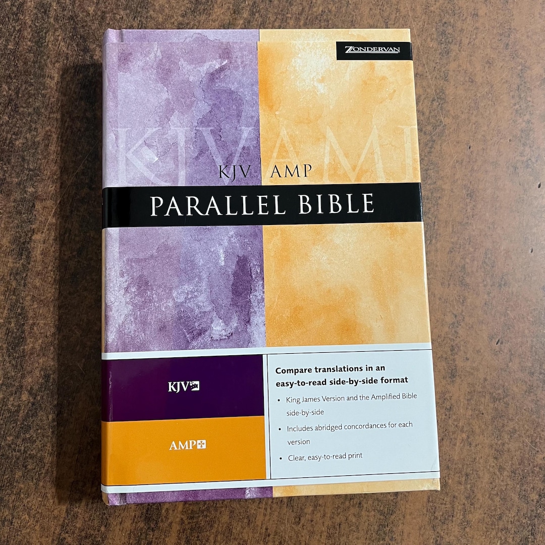 Amplified Classic 1987 / KJV Parallel Bible - Hardcover - Out of Print ...