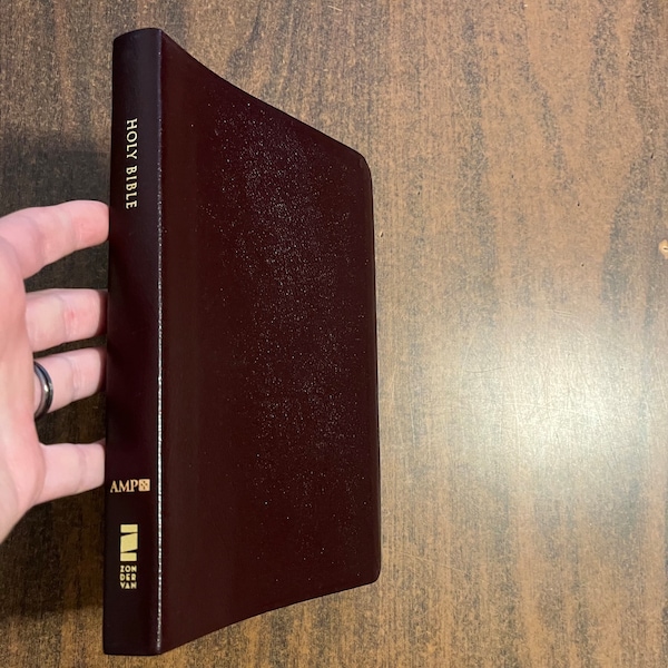 1987 Classic Amplified Bible - Etsy