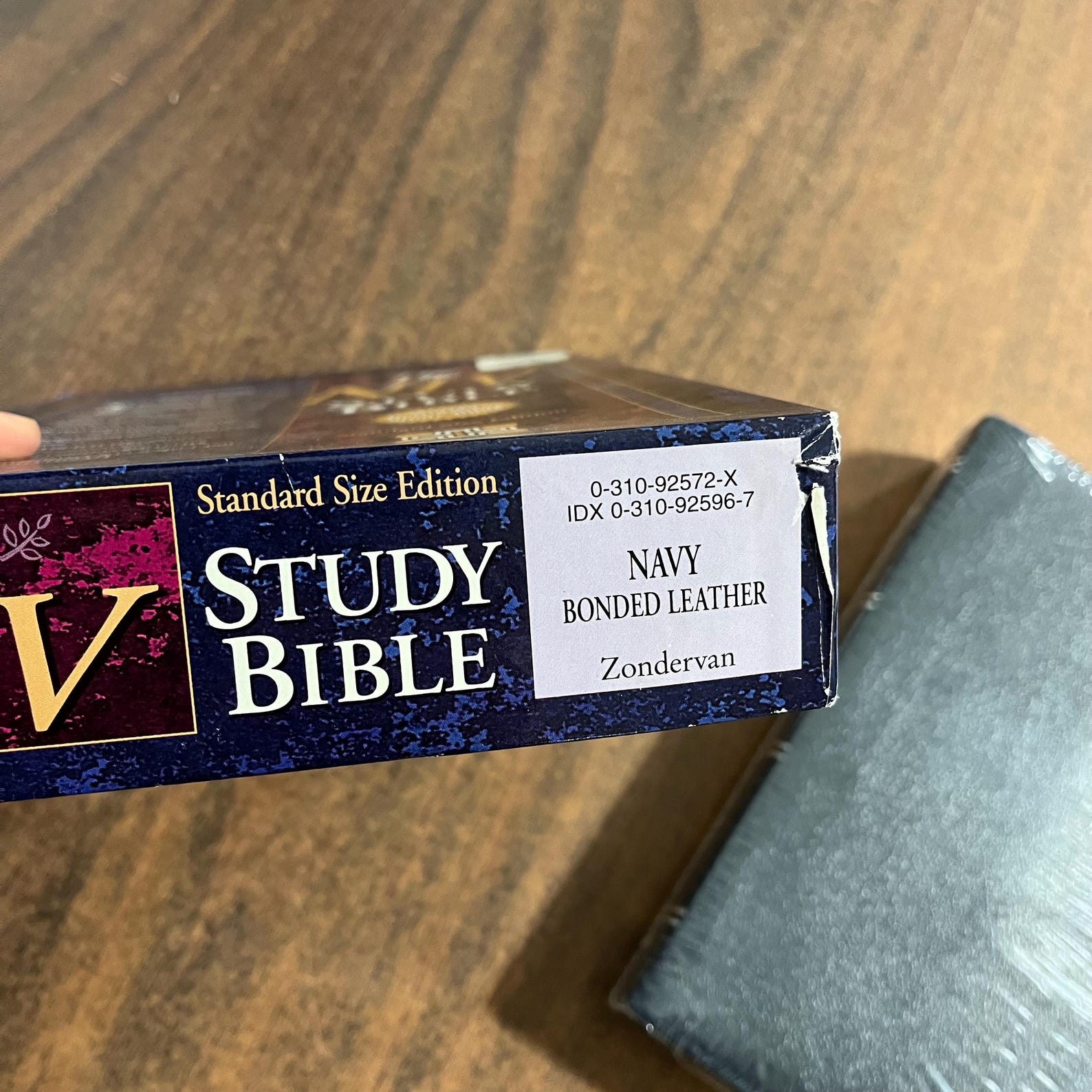 Sealed* NIV 1984 Study Bible - Navy Bonded Leather - Out of Print NIV ...