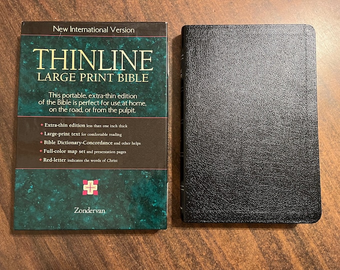 NIV 1984 Large Print - NIV 1984 Bibles for Sale and Amplified Classic ...