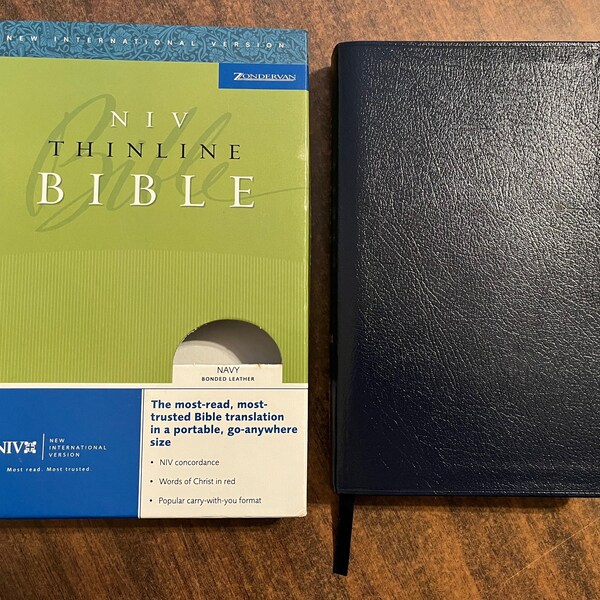 Navy Bible - Etsy
