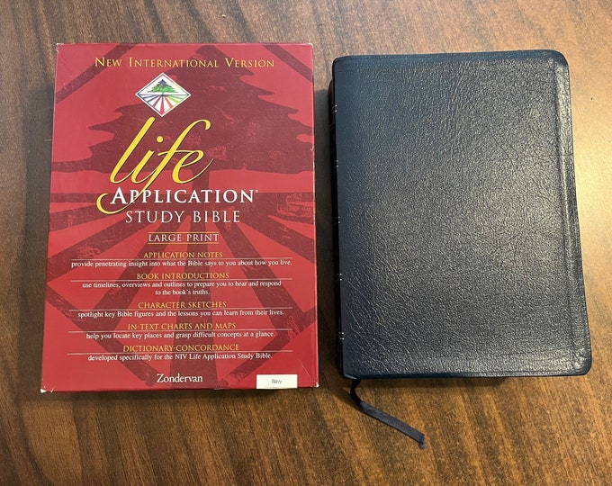 1984 Large Print Study - NIV 1984 Bibles for Sale