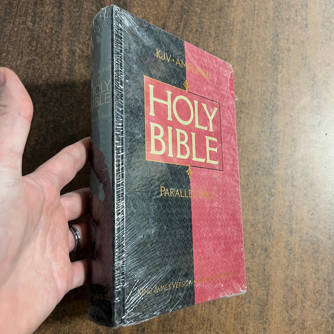Sealed* Amplified Classic 1987 / KJV Parallel Bible - Hardcover - Out ...