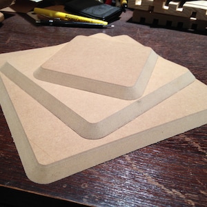 Square With Concentric Rounded Corners Drape Mold - Etsy