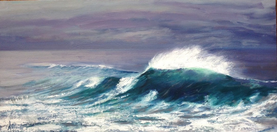 Ocean Breeze, Breaking Wave, Translucent Wave, Transparent Wave, Back ...