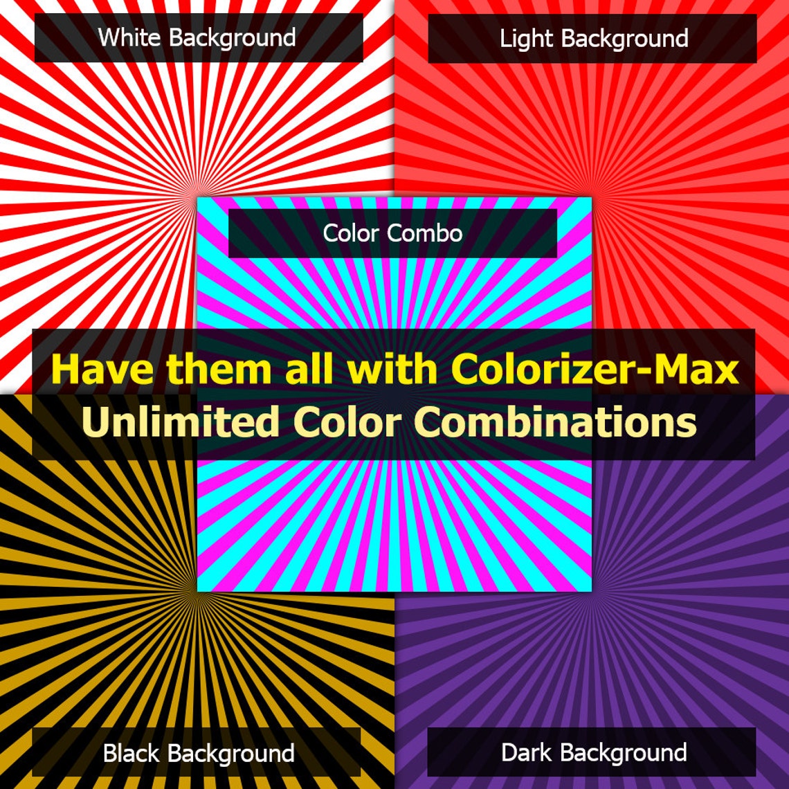 Sun Rays - Fine, Starburst Digital Paper, Sun Ray Digital Paper ...