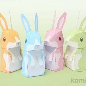Easter Bunny Rabbit - Favor Boxes, Gift Boxes, Spring Celebrations ...