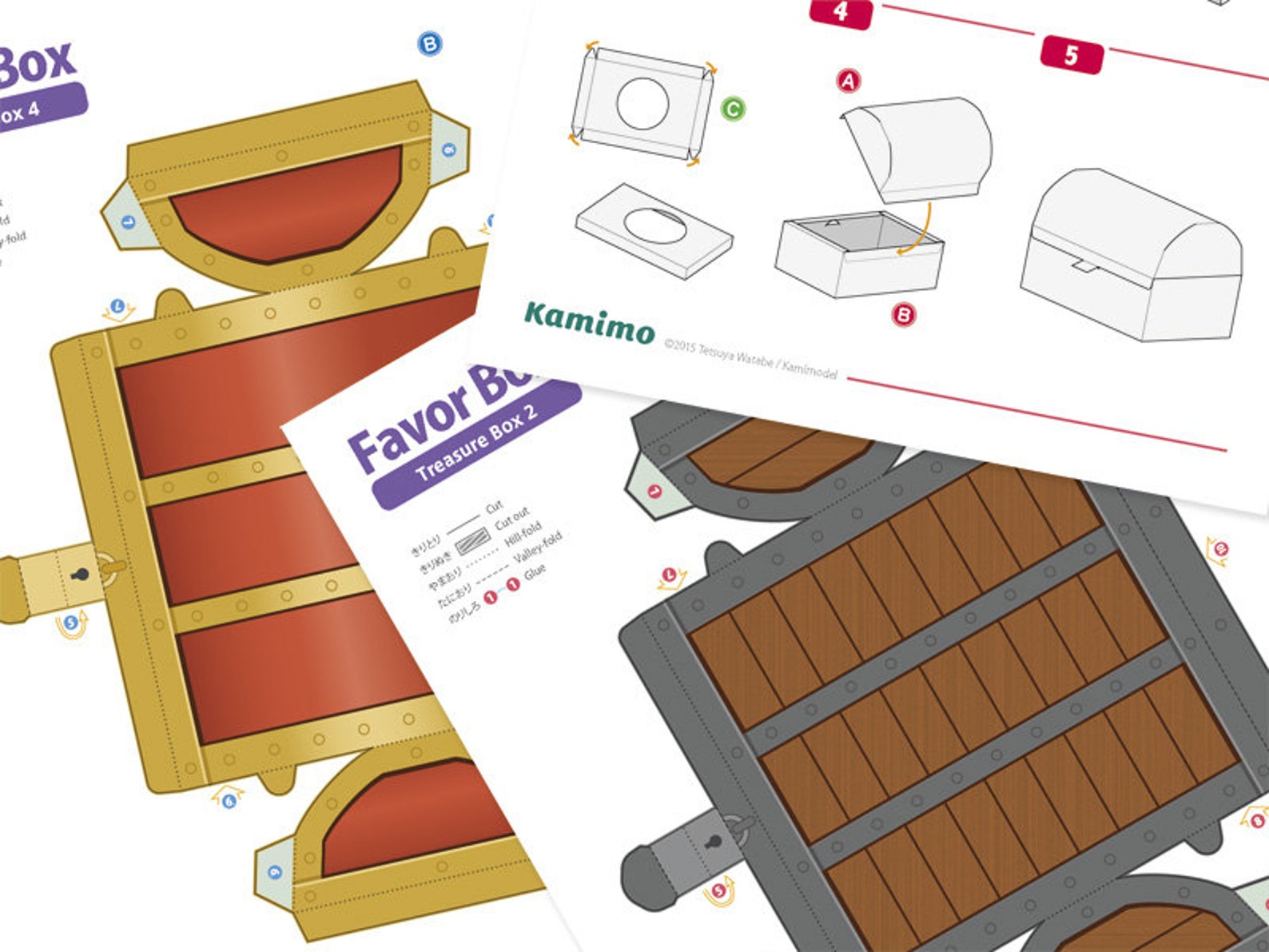 Pirate Treasure Box - Favor Boxes, Cupcake Boxes, Gift Boxes ...