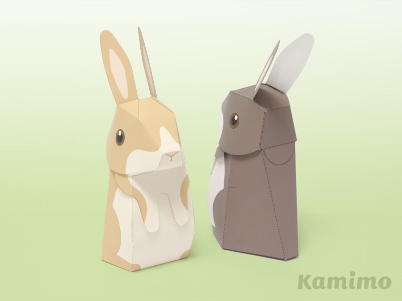 Easter Bunny Rabbit, Favor Boxes, Gift Boxes, Spring Celebrations ...
