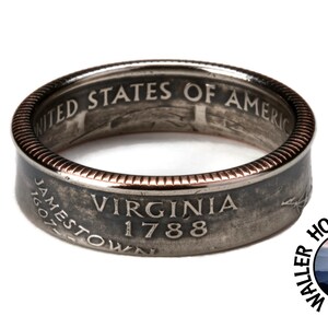 Virginia State Quarter Ring - Etsy