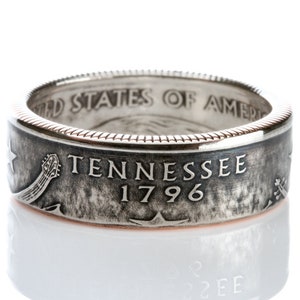 Coin Ring / Tennessee / State Quarter Ring / State Coin Rings ...