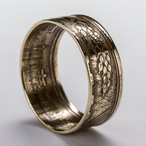 Coin Ring / Japanese 5 Yen Coin / Go-en / Lucky Coin / Lucky Ring ...