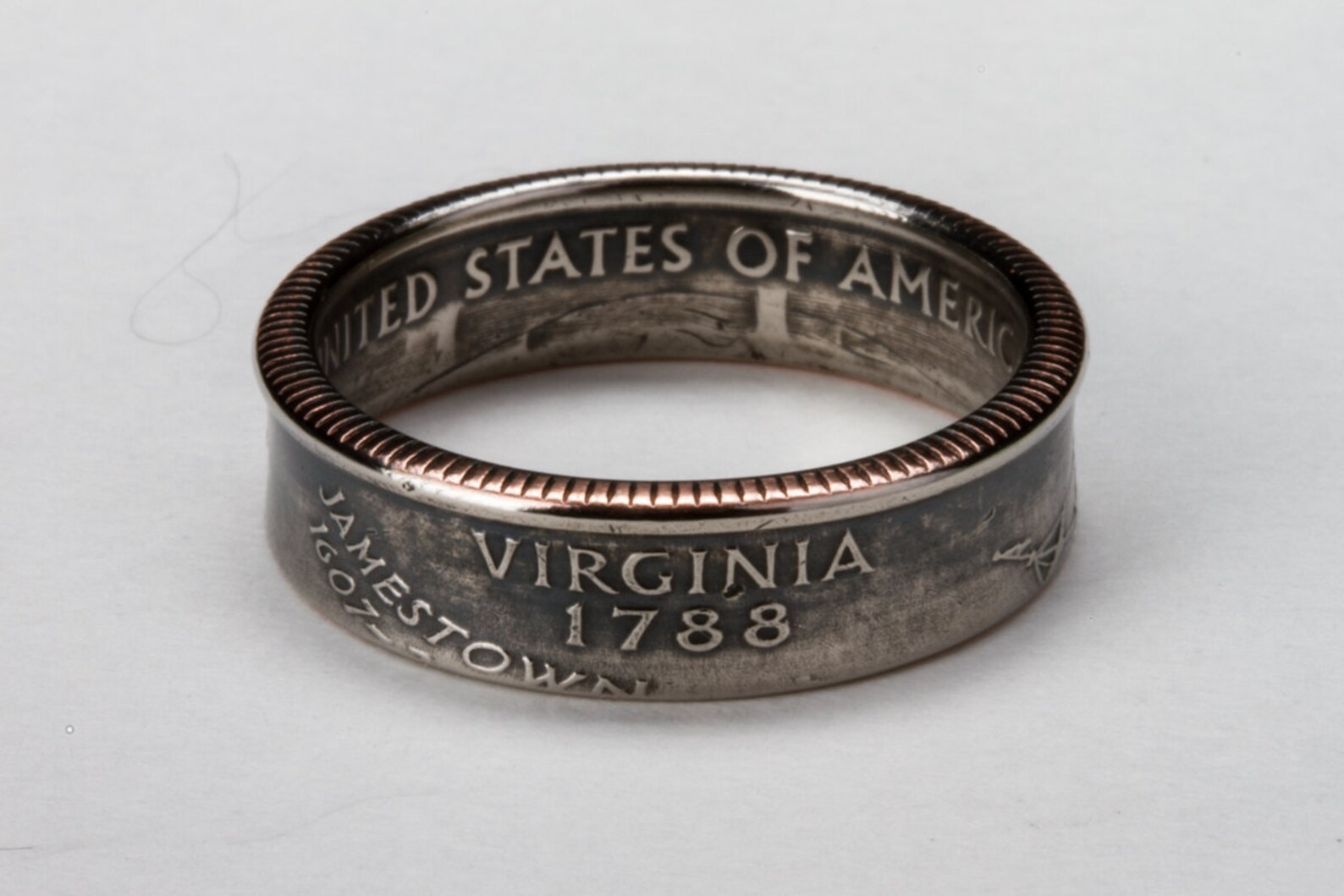Virginia State Quarter Ring | Etsy